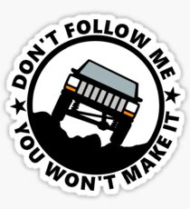 Jeep Xj Stickers | Redbubble