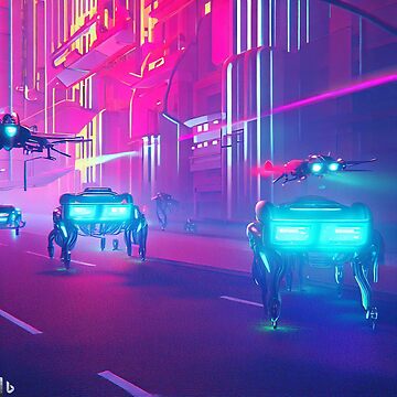 "Future Race" Sticker by Neoschoen | Redbubble