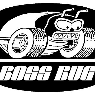 "Boss Bug Dunebuggy Logo" Sticker for Sale by SimonAllen | Redbubble