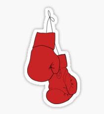 Boxing Gloves Stickers | Redbubble