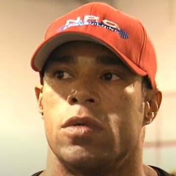 "Kevin Levrone NPC Gym Cap" Stickerundefined by herrcollectible | Redbubble