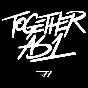 "Skt T1 Merch Back Together As One" Poster for Sale by Williamjmahoney ...