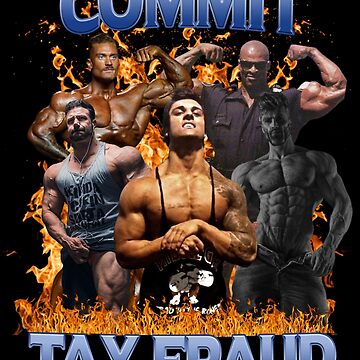 "Commit Tax Fraud" Sticker for Sale by joshemf | Redbubble
