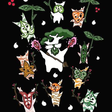 "Breath of the Wild - Zelda Korok Plant" Mouse Pad for Sale by Mmine ...