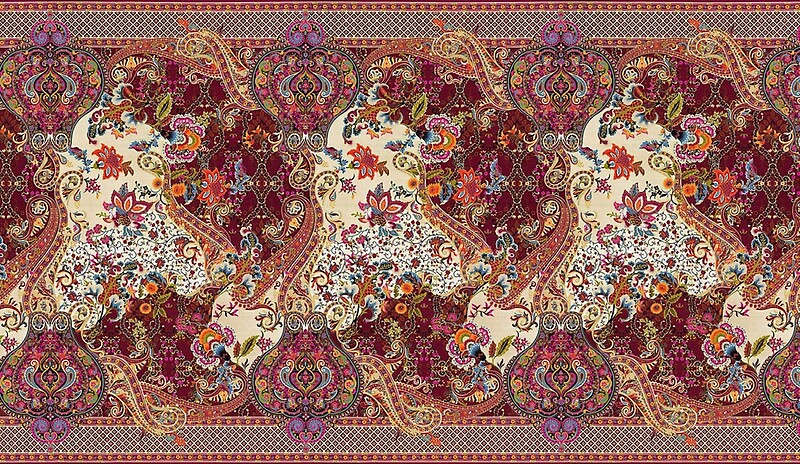 "Antique Persian Floral Pattern" by Vicky Brago-Mitchell® | Redbubble