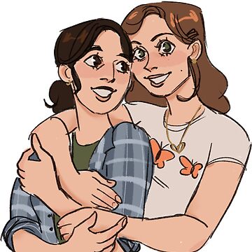 "JACKIESHAUNA" Sticker for Sale by dykedolly | Redbubble