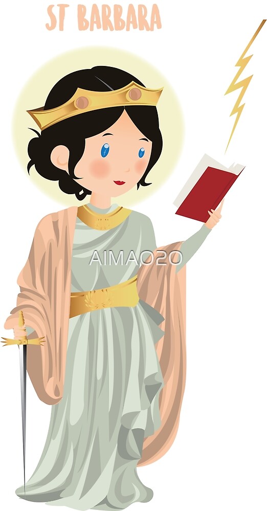"Saint Barbara" by AlMAO2O | Redbubble