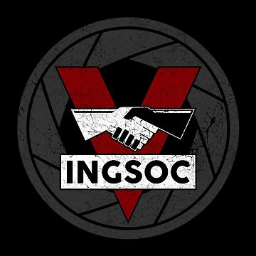 "INGSOC" Sticker for Sale by Aries Custom | Redbubble