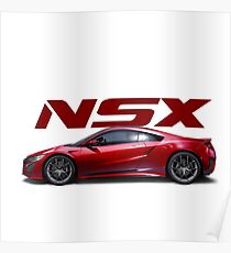 Acura Nsx: Posters | Redbubble