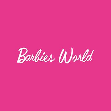 "Barbies world" Sticker for Sale by sabinako | Redbubble