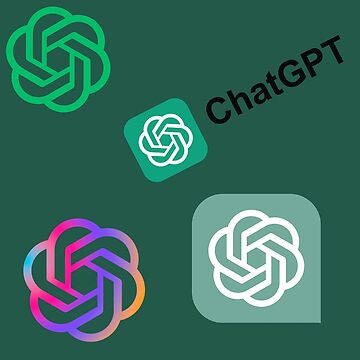 "Chat GPT Multi" Sticker for Sale by Blue Pencil | Redbubble