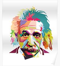 Albert Einstein Posters | Redbubble