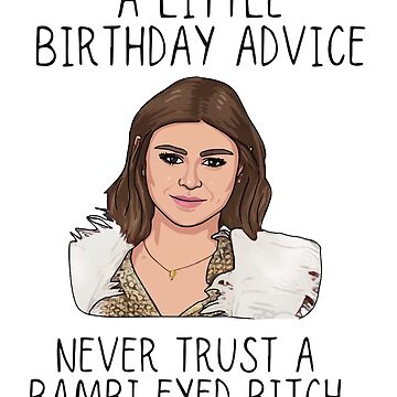 "Vanderpump Rules Funny Birthday" Poster for Sale by JacobRalynt ...