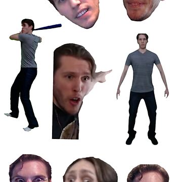 "the ultimate jerma sticker pack" Sticker for Sale by youyouyou219 ...