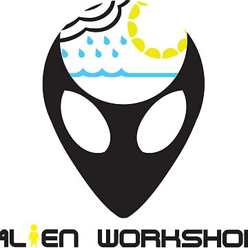 "Alien workshop logo " Sticker for Sale by Gi Ko | Redbubble