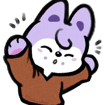 "Stray Kids - Wolf Chan 5star" Sticker by nailurus | Redbubble