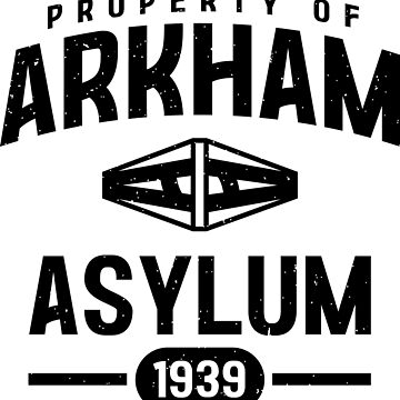 "Arkham Legacy" Sticker for Sale by Rostron | Redbubble
