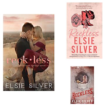 "reckless by Elsie Silver book sticker " Sticker for Sale by kenna ...