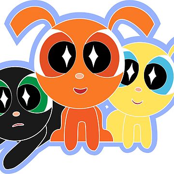 "Powerpuff puppies " Sticker by AngelsBroken19 | Redbubble