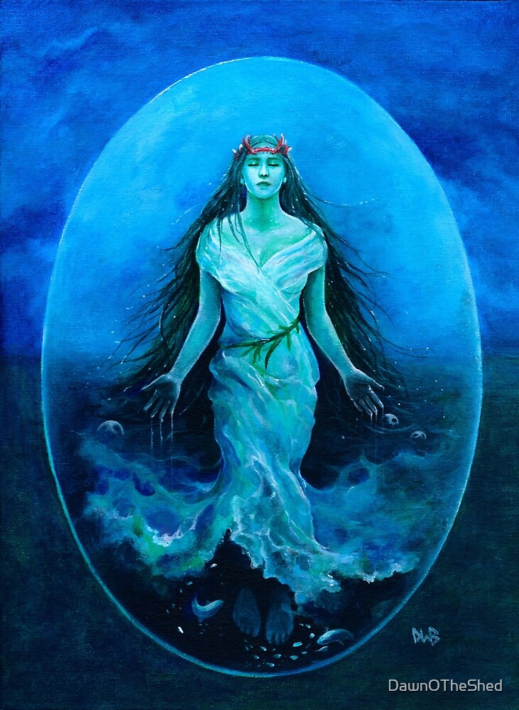 "Amphitrite" by DawnOTheShed | Redbubble
