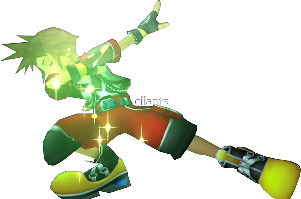 "kingdom hearts sora dab" by cilants | Redbubble
