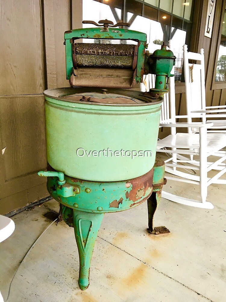 "Washing Machine Vintage Collection " by Overthetopsm | Redbubble