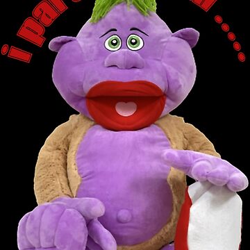 "PEANUT Jeff Dunham BEST OF " Sticker for Sale by verityoralie | Redbubble