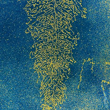 "Coloured TEM of messenger RNA transcription (G110/0143)" Sticker for ...