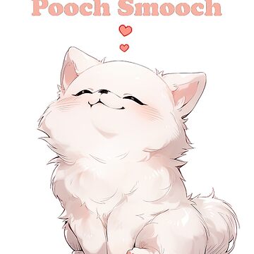 "Pooch Smooch" Sticker for Sale by anarchangel | Redbubble