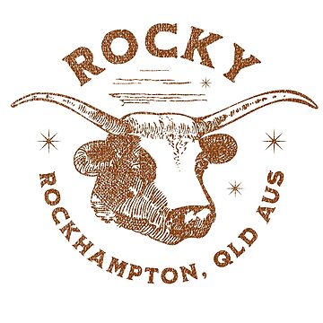 "Rockhampton, Rocky Australia" Sticker for Sale by Speshly Australia ...