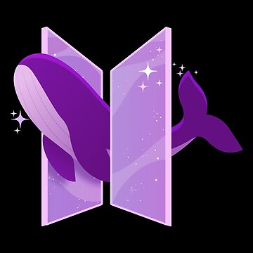 "BTS purple logo" Sticker for Sale by nelkrshop | Redbubble