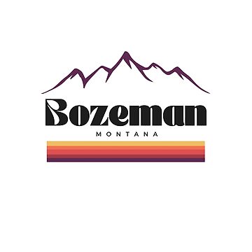 "Bozeman Montana, Bozeman, Mountains, Retro Bozeman Shirt, Retro ...