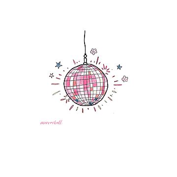 "Taylor Swift Mirrorball Sketch" Sticker for Sale by thehollyartco ...