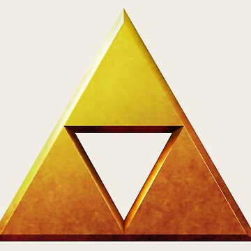 "Triforce" Sticker by ElieBlackCat | Redbubble