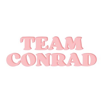 "The Summer I Turned Pretty Sticker Team Conrad Team jeremiah Belly ...