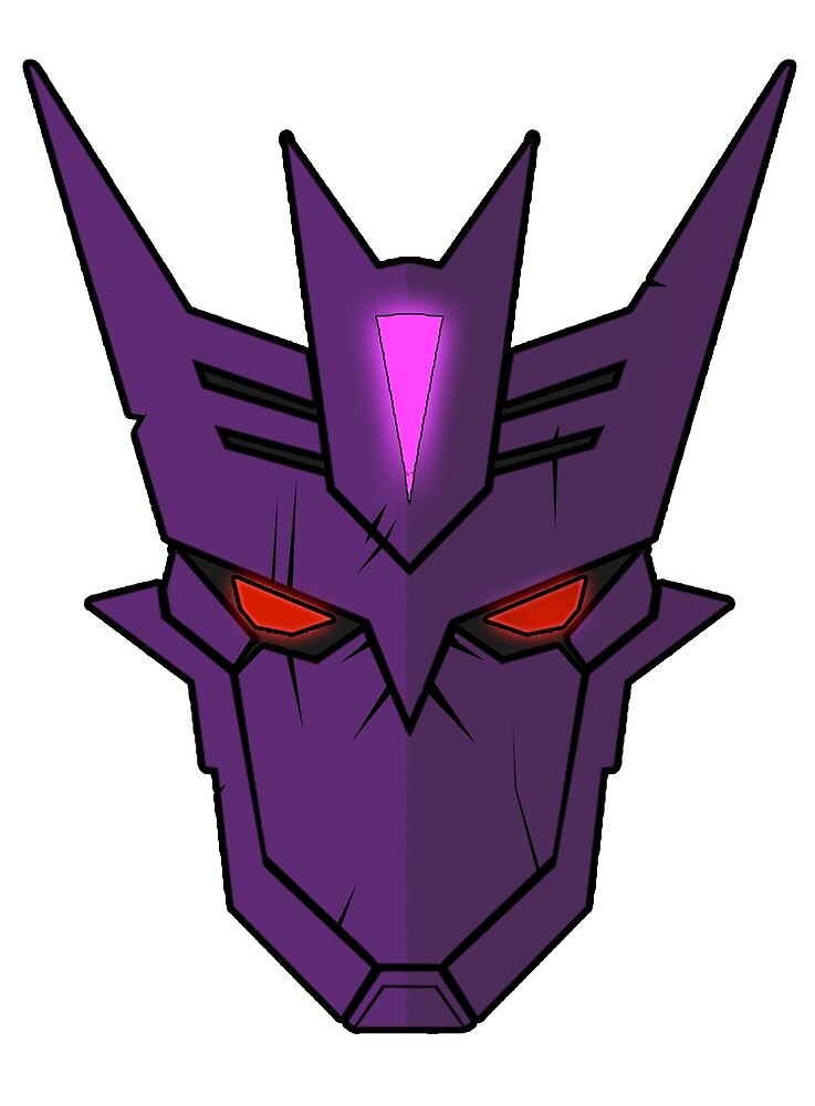 «Tarn Mask Decepticon» de Saldersail | Redbubble