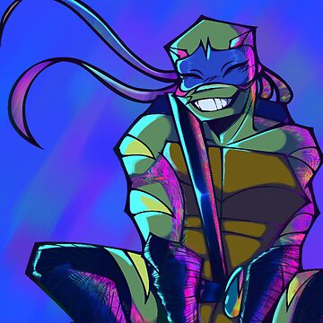 "Rottmnt Leo" Sticker by Sydnita Toon | Redbubble
