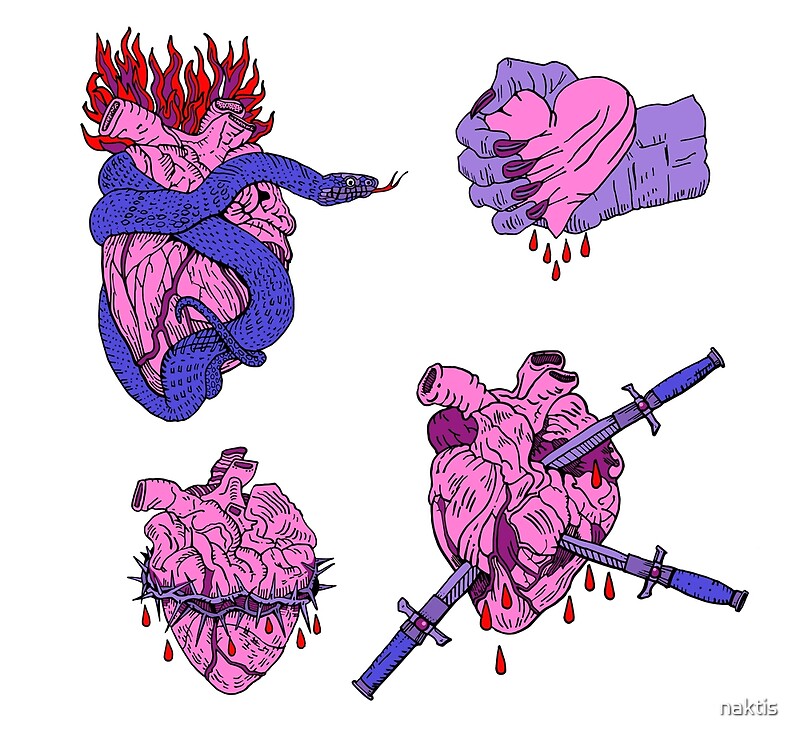 "Love is evil" by naktis | Redbubble