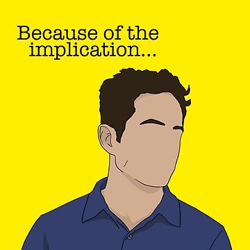 "Dennis Implication Design " Sticker for Sale by SimpleDees | Redbubble