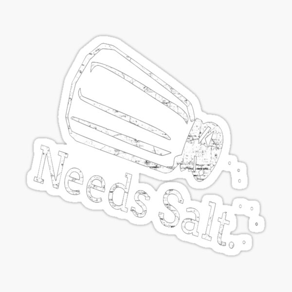 Salt Shaker Stickers | Redbubble