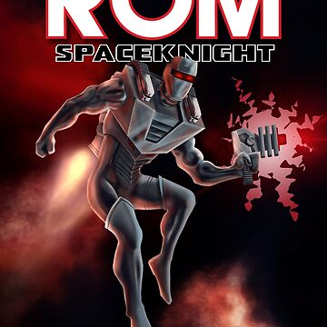 "Rom Spaceknight" Sticker for Sale by Iszyiszard | Redbubble