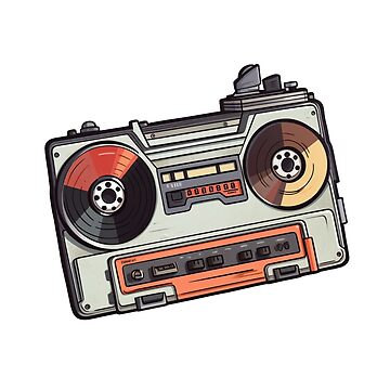 "Recorder Sticker Throwback 005" Sticker for Sale by PlanetArchive ...