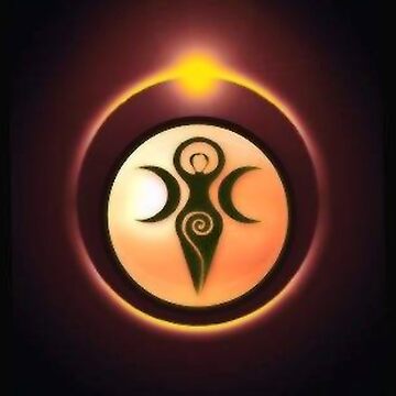 "Tripple Moon Goddess" Sticker for Sale by cbtgraphics | Redbubble