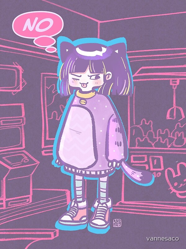 "My favorite word. NO" by vannesaco | Redbubble