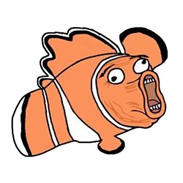 " meme Nemo" Sticker for Sale by edeako | Redbubble