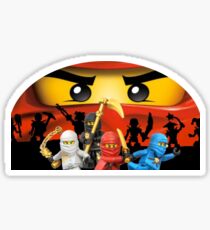 Lego Ninjago Stickers | Redbubble