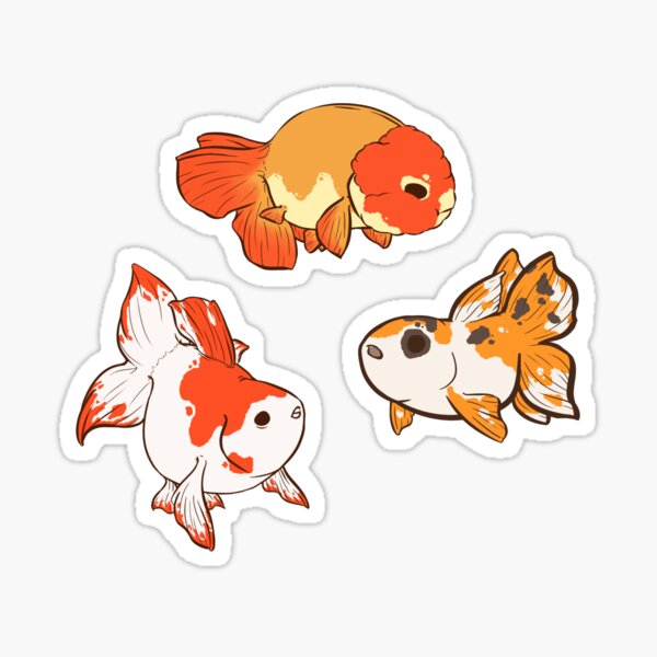 Goldfish Stickers | Redbubble