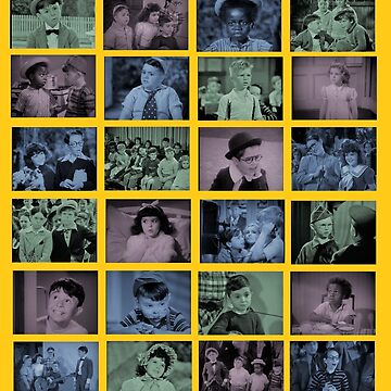 "It's an OUR GANG world Little Rascals" Sticker for Sale by ...