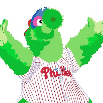 "Philly Phanatic " Sticker for Sale by pjpaints | Redbubble
