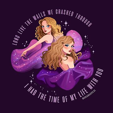"i had the time of my life with you" Sticker for Sale by Mariana Avila ...